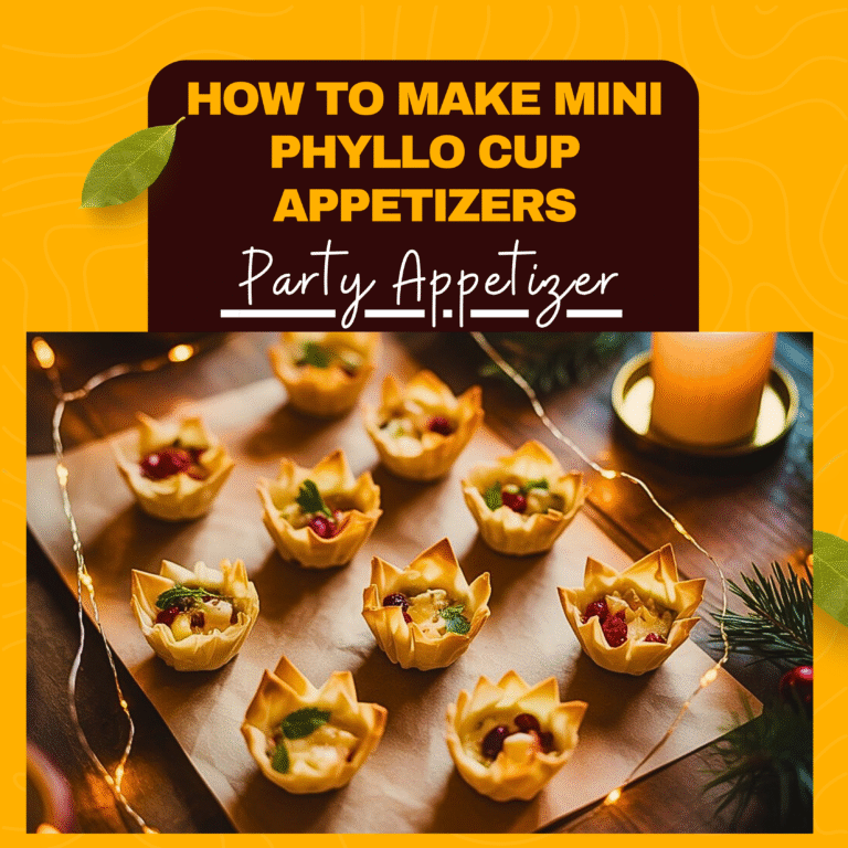 How To Make Mini Phyllo Cup Appetizers That Wow Your Guests (Foolproof ...